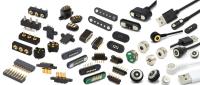 China DC12V Pogo Pin Connector 2.54mm 2pin Male With Cap Pogopin Single Row Right Angle Dip for sale