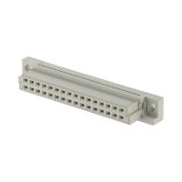 China 2.54mm 32 Pin Din41612 Connector IDC Type Female Pins Through Hole 3 Rows for sale