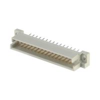 China 2x32P 2.54mm Din 41612 Connector 2 Row 64 Pin Male Straight Through Hole Dip for sale