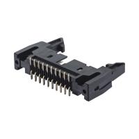 China 2.54mm Pitch IDC Ejector Header Connector For 1.27mm 2651 28awg Flat Cable for sale