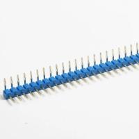 China Right Angle 90 Degree Board To Board Connector SMD PCB 2.54mm Pin Header Connector for sale