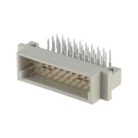 China 48 Pin Din 41612 Connector 2.54mm Right Angle Female Connector Through Hole 3*16Pin for sale