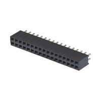 China 2.0mm H4.3 4.6mm Female Pin Header Connector Right Angle 90 Degree 2x2 2x40pin for sale