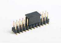 China Gold Plated 2.0mm Board To Board Header Connector 3 - 120 Pin PCB Male Pin Connector for sale