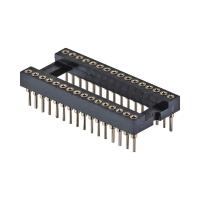 China 2.54mm Female Round Pin Header 8 Pin 10 Pin 18 Pin 28 Pin 32 Pin 40 Pin IC Socket for sale