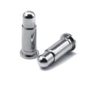 China 1A Gold Plating 3-10u Brass Pogo Pin Spring Loaded Height 2.5mm Pin Contact Dip for sale