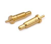 China Industrial Spring Loaded POGO Pin Gold Plated Battery Pogo Pin SMT Type H4.2mm for sale