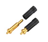 China Industrial Spring Loaded POGO Pin Gold Plated Battery Pogo Pin SMT Type H4.2mm for sale