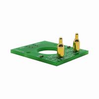 China Customized 2.0mm Pitch Brass Pogo Pin 2row 14Pin Spring Loaded Connectors Male Gender for sale