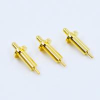 China Customized 120g±20% Spring Force DC12V Brass Pogo Pin For Through Hole Connection for sale