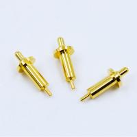 China Customized 120g±20% Spring Force DC12V Brass Pogo Pin For Through Hole Connection for sale
