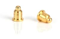 China PCB Compatible Custom 1Pin Through Hole Spring Loaded POGO Pin Connector for sale