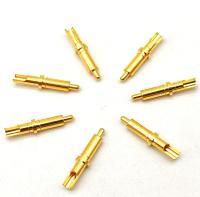 China Gold Plated Spring Loaded Pogo Pin Wire Bonding Terminal Connectors for sale