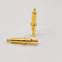 China High Current Pogo Pin Connector DC 12V Spring Loaded Zinc Alloy Housing Material for sale