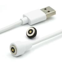 China IP67 Waterproof PCB Female Pogo Pin Connector Magnetic Cable with Gold Flash Plating and 50mohm Max Contacts Resistance for sale