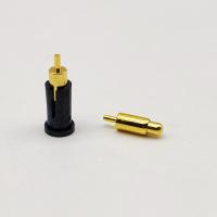 China High Precision Brass C6801 Pogo Pin Connector Spring Loaded Dip Type Gold Plated for sale