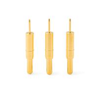 China ODM Brass Contact Pogo Pin Connector 2A 3A 5A 10A High Current Pogo Pin for sale