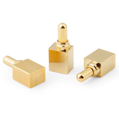China Customizable Side Mounted Spring Needle Pogo Pin For High Current 5A 10A Smart for sale