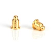 China SMT Type Pogo Pin 2mm Gold Palted SUS304 Spring Pogo Pin for sale