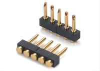 China 2.54mm Pitch Pogo Pin Connector Solder Type Female Pogo Pin 1x05P for sale