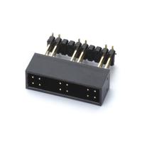 China 10 Pin - 64 Pin 2.0mm Box Header Connector H4.8 Straight Dual Row Electrical Connector for sale