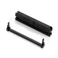 China 2.0mm Pitch IDC PCB Connector 6 - 64 Pin Black Female Socket Flat Cable FC Socket for sale