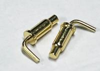 China Custom Bending Type Spring Pogo pin for 2.54mm Pogo Pin Connectors for sale