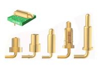 China Custom Bending Type Spring Pogo pin for 2.54mm Pogo Pin Connectors for sale