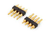 China 2.54mm Pitch Pogo Pin Connectors Spring Loaded H7.75mm For Pcb Interconnection for sale