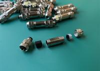 China M8 IP67 Circular Connector Male Shield Plug 3 4 5 6 8 Pin Assembly Type Connector for sale