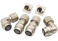 China One Touch Locking CM10 Circular Connector 2 Pin 10 Pin Right Angle Crimp Wire Plug for sale