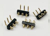 China Custom 2.54mm Dip Type 3pin H1.5mm Pogo Pin connector for spring pin connector for sale