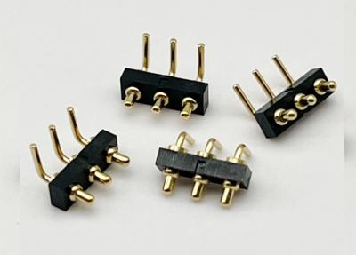 China Custom 2.54mm Dip Type 3pin H1.5mm Pogo Pin connector for spring pin connector for sale