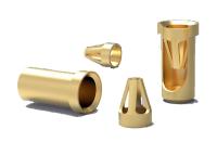 China Brass Machined CNC Milling Turning Shaft Parts for High Demand Power Transmission Applications for sale