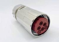 China Circular M40 Power Connector 6 Pin Servo Encoder Female Crimp Wire Plug for sale