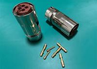 China Circular M40 Power Connector 6 Pin Servo Encoder Female Crimp Wire Plug for sale