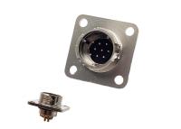 China 2 Pin 10 Pin Circular Wire Connector Servo Encoder Male Soldering Termination for sale