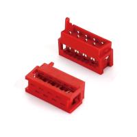 China Red TE 215083 Micro-Match Flat Ribbon Cable IDC to 4/6/8/10/16/18/20 Pin Connector for sale