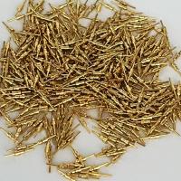China CNC Machined Contact Pin Brass Fitting Brass Plug Pin Electrical Round Pin 10.0mm for sale