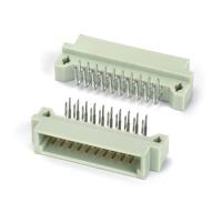 China DIN 41612 Connector 2 Row 10 Pin Female Pins Straight Through Hole 2x5 Pitch 2.54mm DIP for sale
