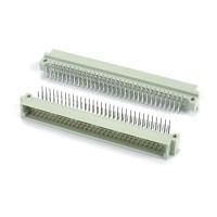 China DIN 41612 Connector 2 Row 10 Pin Female Pins Straight Through Hole 2x5 Pitch 2.54mm DIP for sale