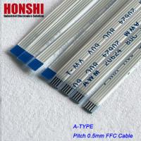 China Flat Flex Connectors AWM 20624 0.5mm Pitch 4 Pin Flexible Flat Ribbon Cable Assembly for sale