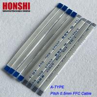 China Flat Flex Connectors AWM 20624 0.5mm Pitch 4 Pin Flexible Flat Ribbon Cable Assembly for sale