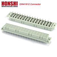 China PCB Right Angle Male 48P 3 Rows DIN41612 Connector, 90 Degree R/A PCB Male 3*16P 48Pin for sale