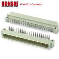 China PCB Right Angle Male 48P 3 Rows DIN41612 Connector, 90 Degree R/A PCB Male 3*16P 48Pin for sale