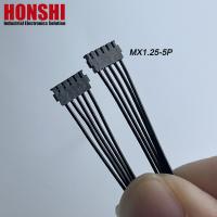 China Double Ended 5P MX1.2 Battery Cable MOLEX 78172 Terminal Wire Harness Assembly black for sale