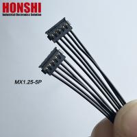 China Double Ended 5P MX1.2 Battery Cable MOLEX 78172 Terminal Wire Harness Assembly black for sale