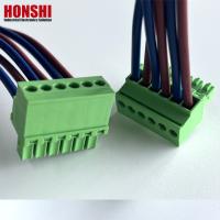China 3.5mm Female Pluggable Terminal Block Wire And Cables Assembly Manufacturer Wiring Harness for sale
