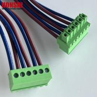 China 3.5mm Female Pluggable Terminal Block Wire And Cables Assembly Manufacturer Wiring Harness for sale