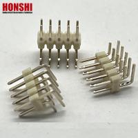 China 2.54mm Pin Header Dual Row 4 6 10 20 40P Male Header Connector PCB Pin Strip White Option for sale
